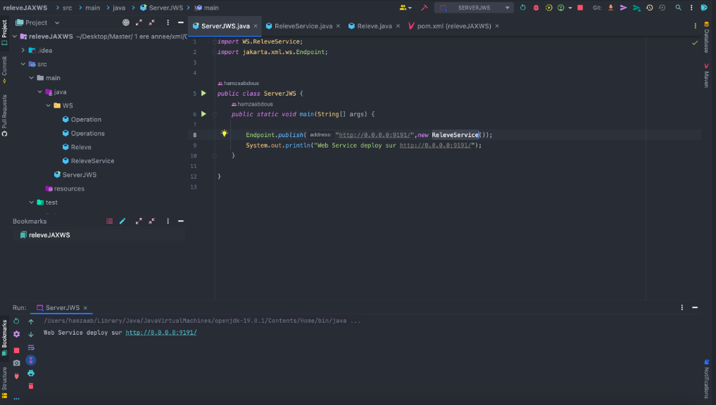 GitHub - MouadAmzil/Projet-Technologie-XML-et-Web-Services: Projet ...