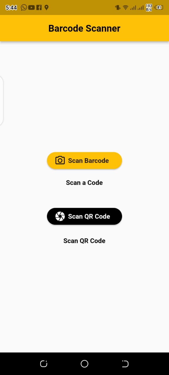 A Barcode Qrcode Scanner For Flutter Free Flutter Source Code
