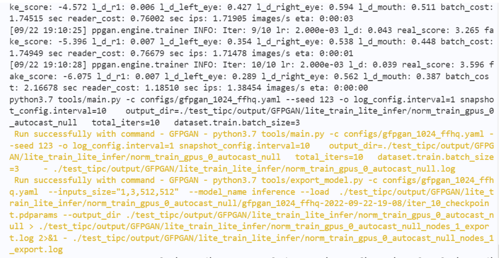 【论文复现】Gfpgan by yangshurong · Pull Request #695 · PaddlePaddle/PaddleGAN · GitHub