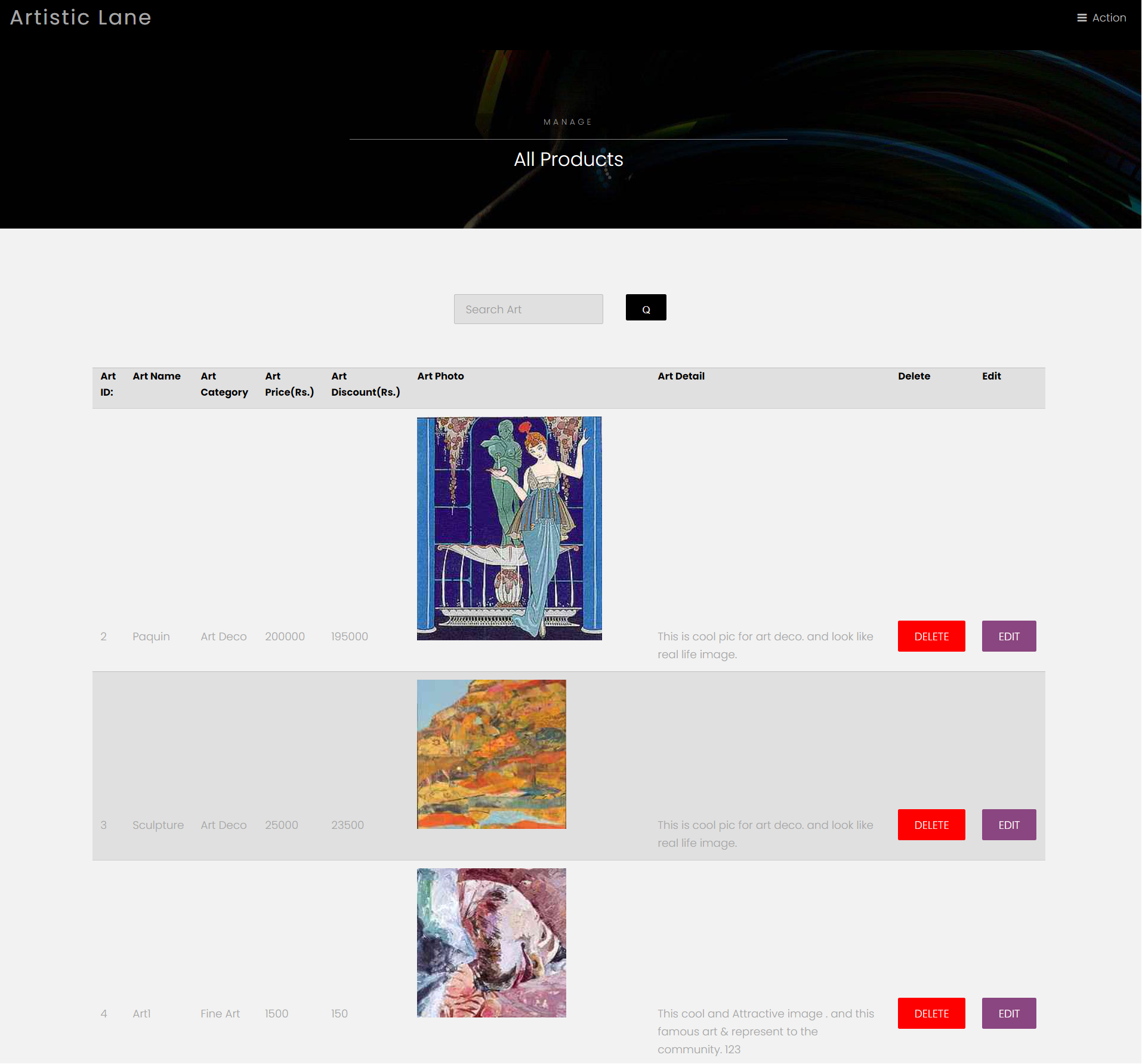 GitHub - ragineeeee25/AWT_Project: AWT Mini Project