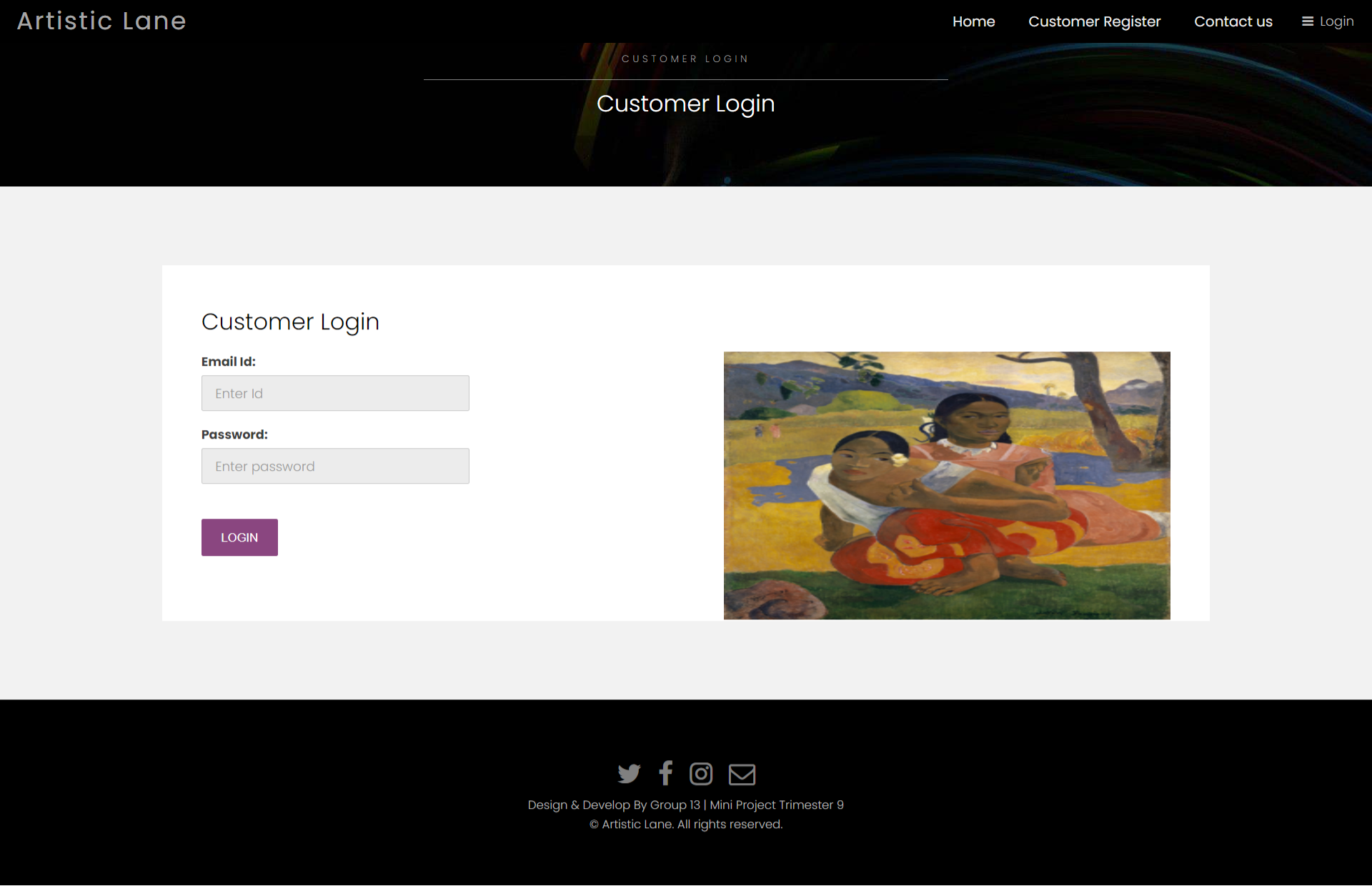 GitHub - ragineeeee25/AWT_Project: AWT Mini Project