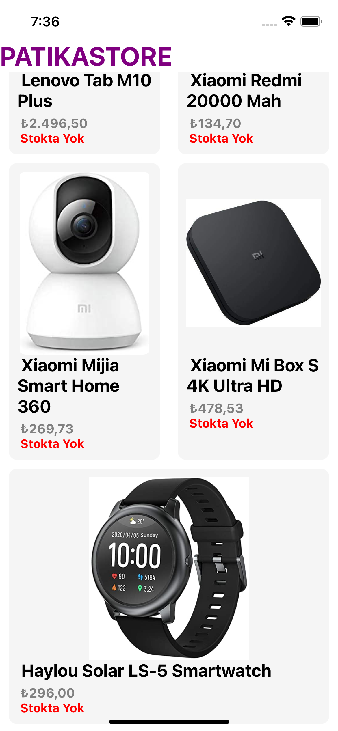 GitHub - uneyss/PatikaStore