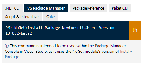 [Feature]: Make dotnet CLI the default installation method. · Issue #9288 · NuGet/NuGetGallery ...