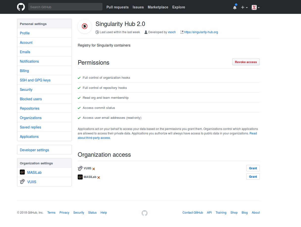 Activate Github button doesnt appear to do anything · Issue #114 · singularityhub/singularityhub ...