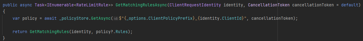 Policies not working · Issue #405 · stefanprodan/AspNetCoreRateLimit · GitHub