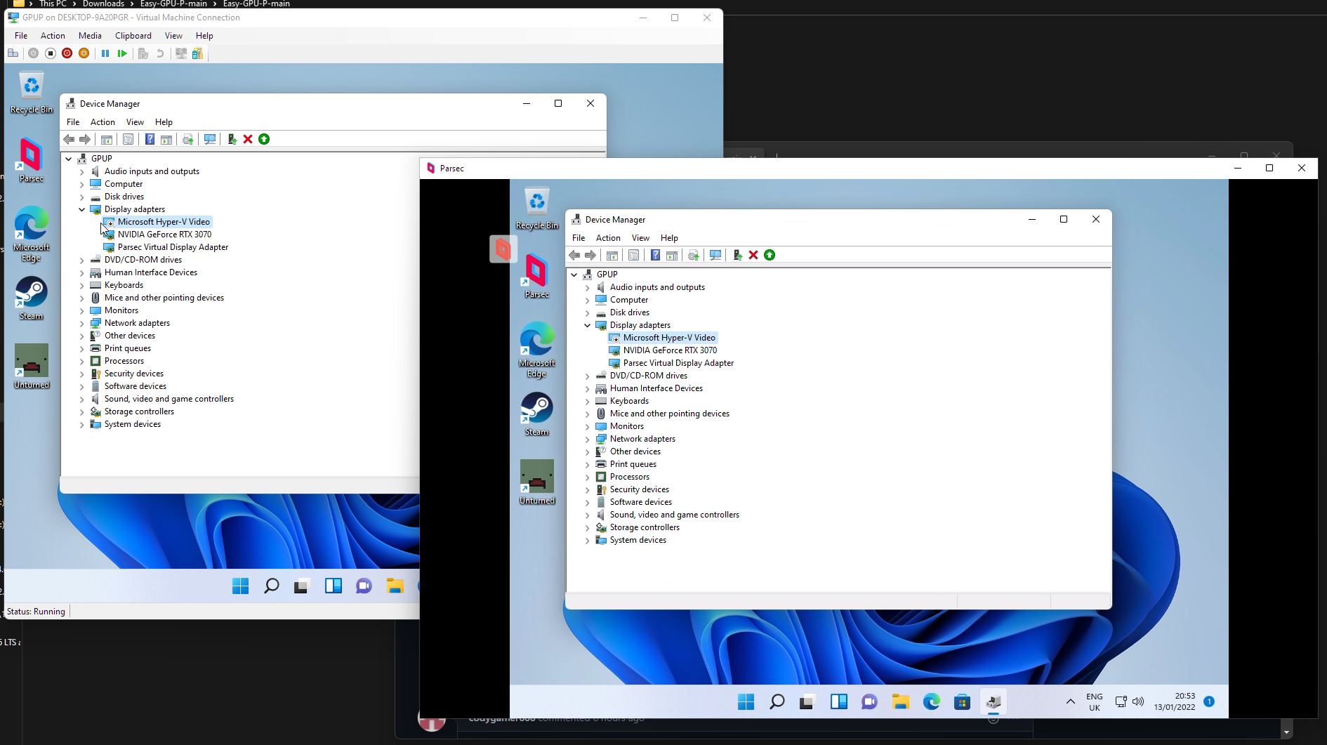 Resolution locked low while using Parsec · Issue #57 ...