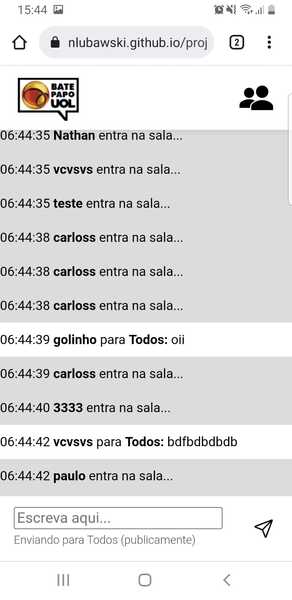 GitHub - nlubawski/projeto5-batepapo-uol