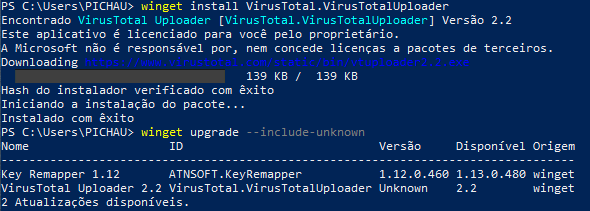 [Package Issue]: VirusTotal.VirusTotalUploader · Issue #87702 ...