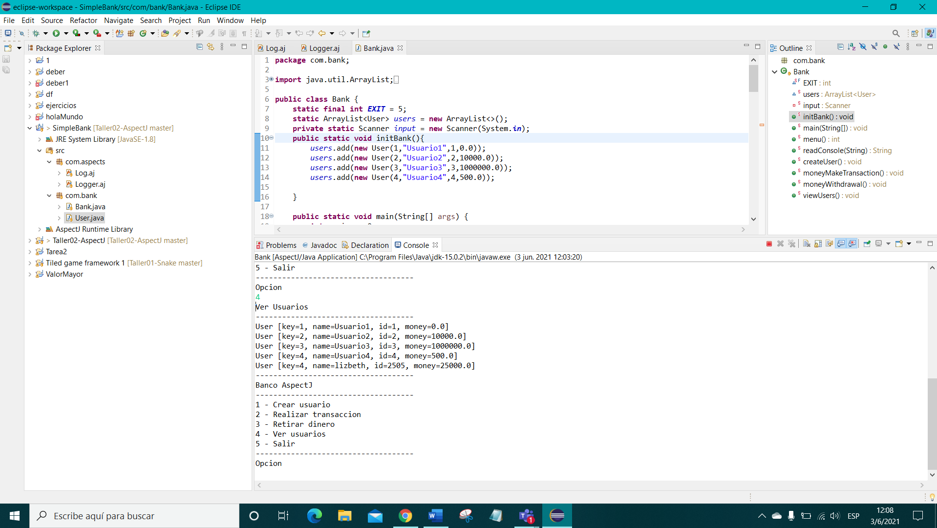 GitHub - kathmoralest/Taller02-AspectJ