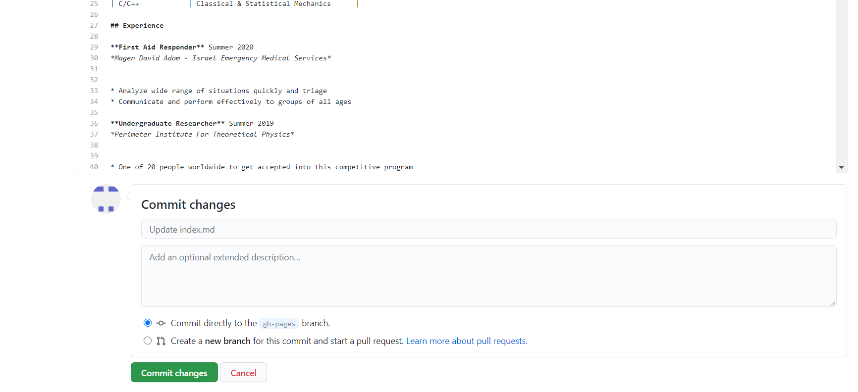 GitHub - Ari-Glikman/DIY-Host-Resume-on-Github-with-Markdown