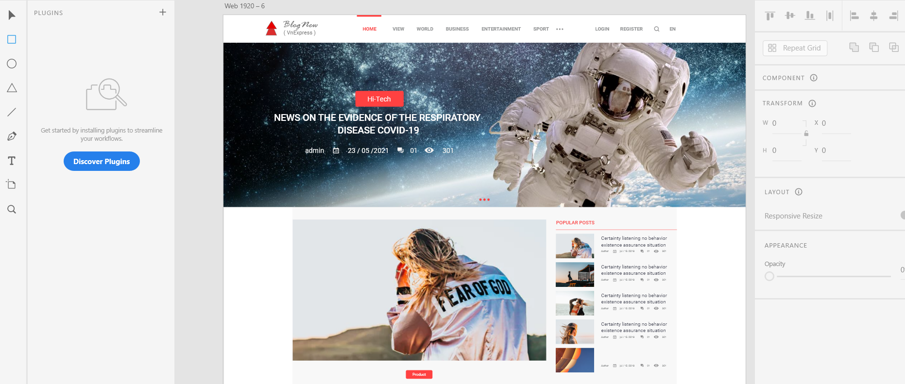 Thiết kế trang chủ · Issue #5 · Group6-FrontEnd/Project · GitHub