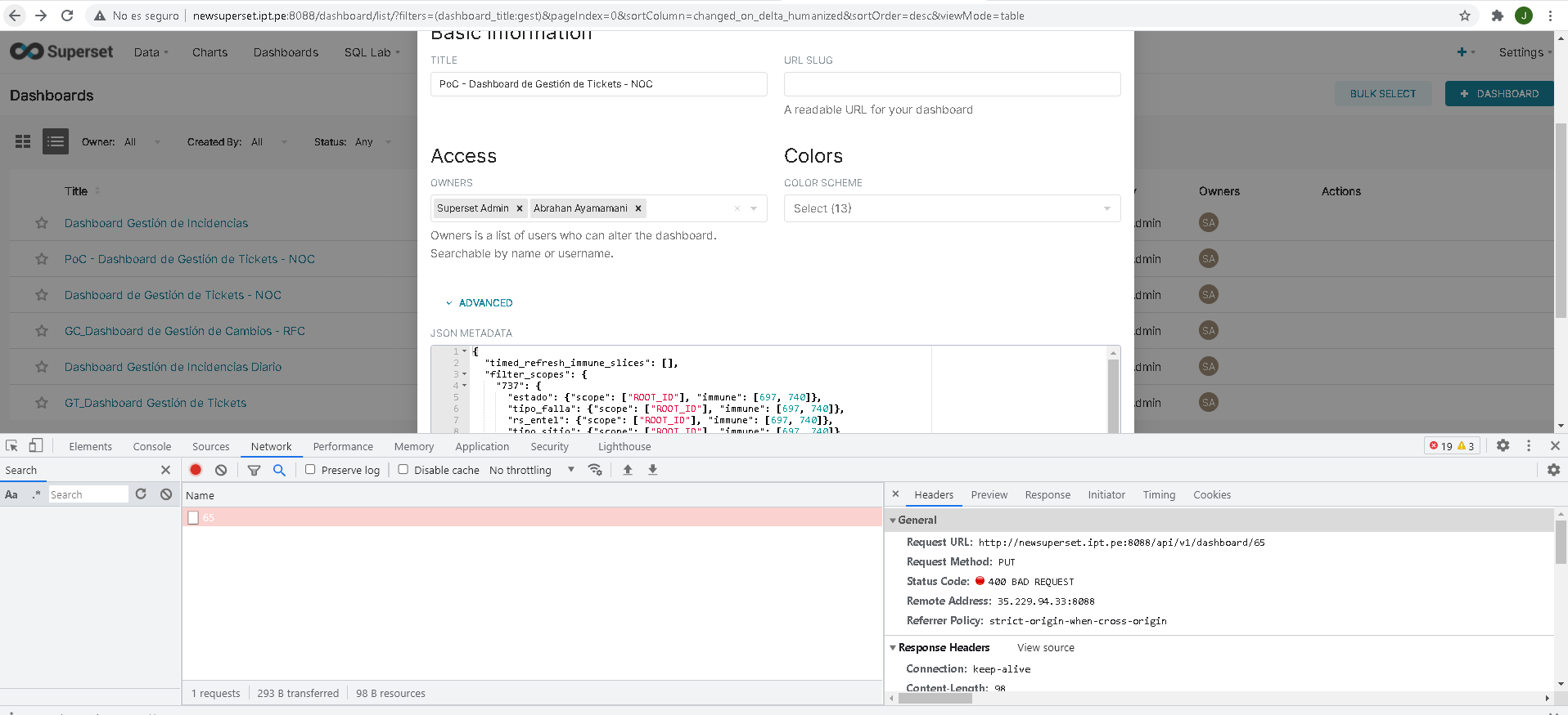 Owner Permission to dashboard problem · Issue #16337 · apache/superset · GitHub