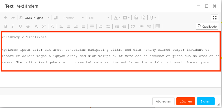 Window for source code editing uses only 120px of height · Issue #553 · django-cms/djangocms ...