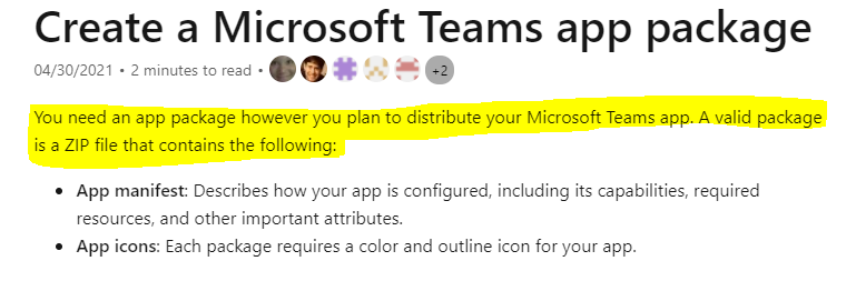 howto build the package? · Issue #3222 · MicrosoftDocs/msteams-docs · GitHub