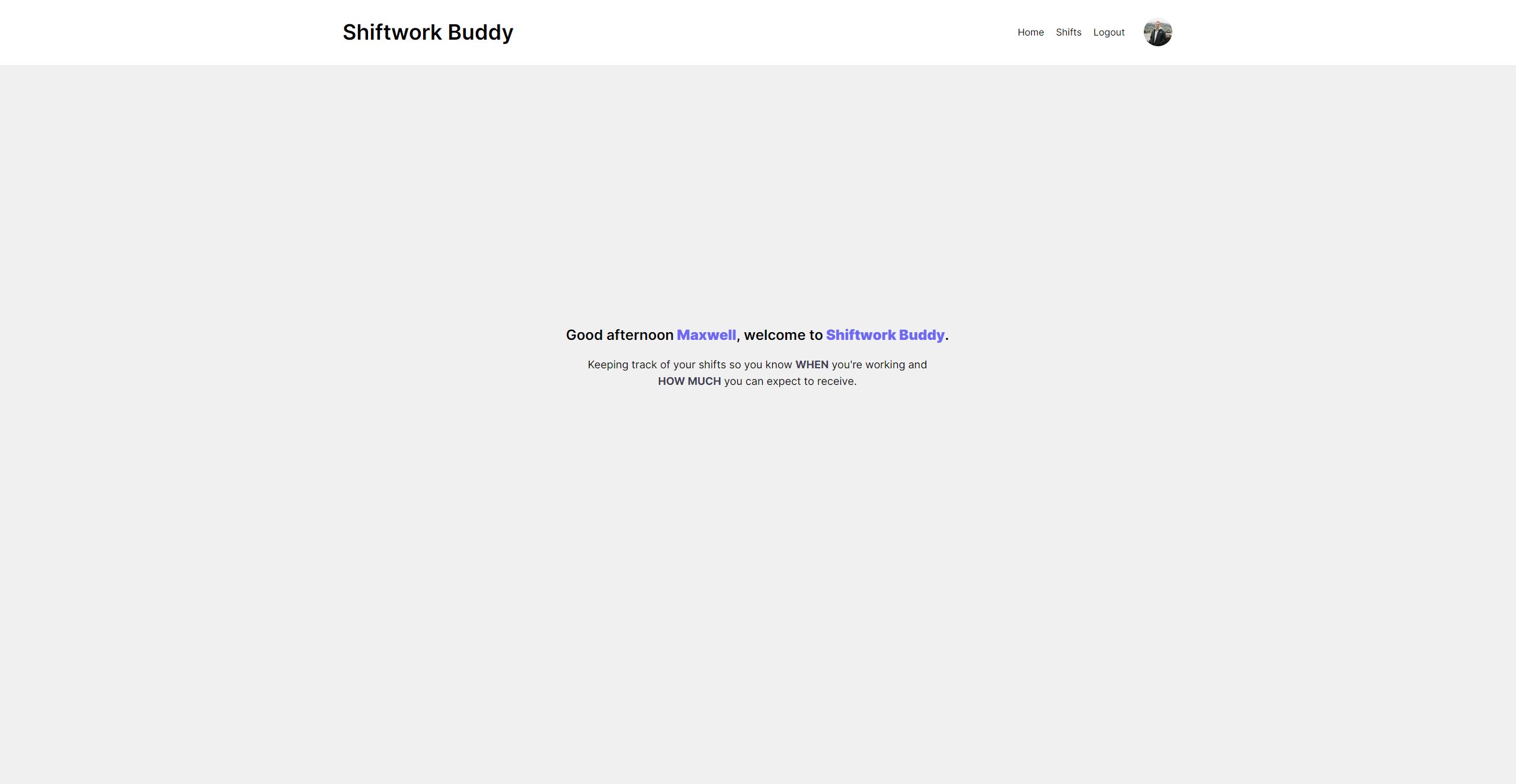 GitHub - maxxjonesyy/shiftwork_buddy: A finance app I made for my shiftwork colleagues that uses ...