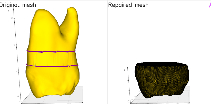 Make drilled mesh using two boundary points.. · Issue #817 · marcomusy/vedo · GitHub