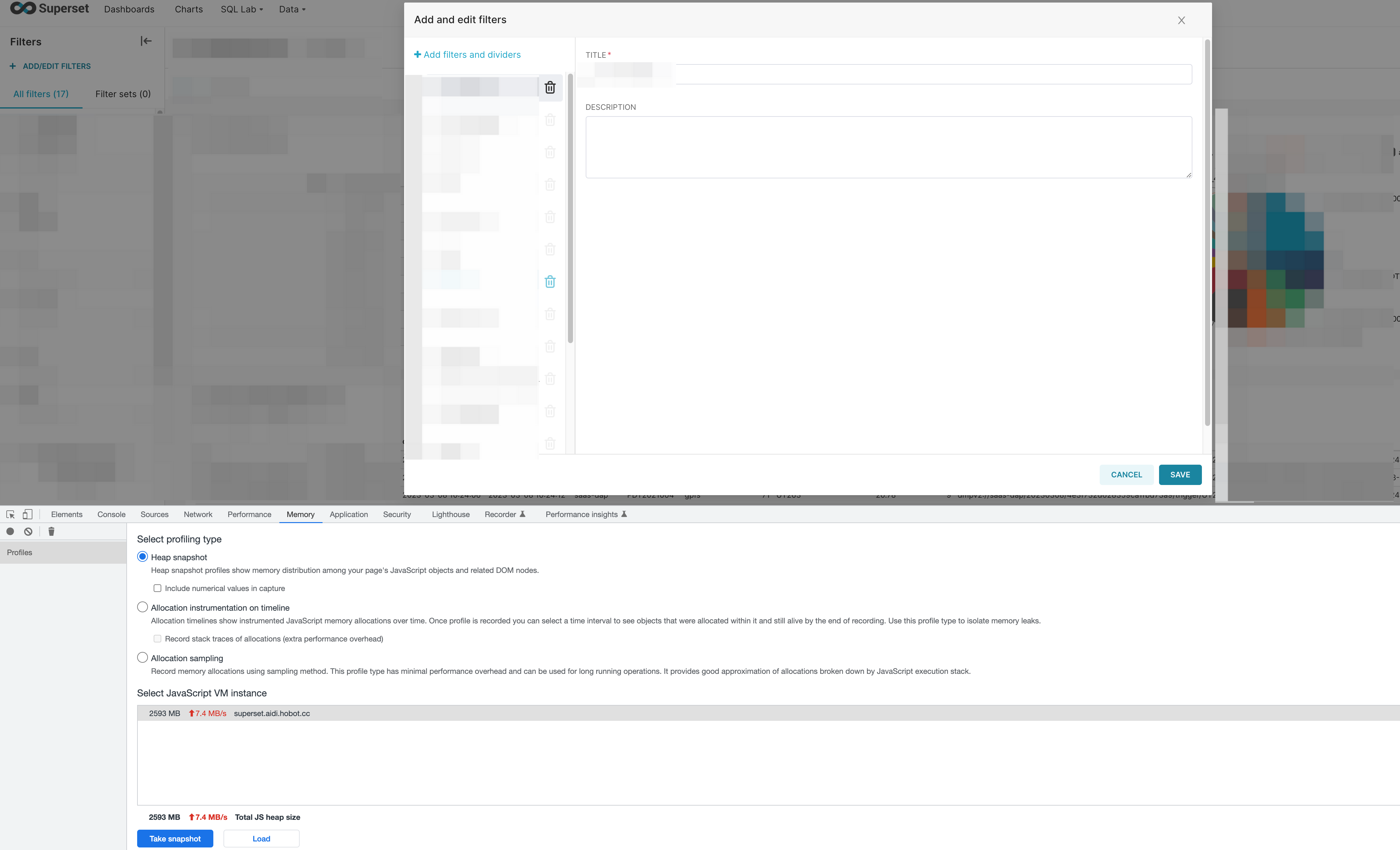Edit Native Filter Make Crash · Issue 23311 · Apache Superset · Github