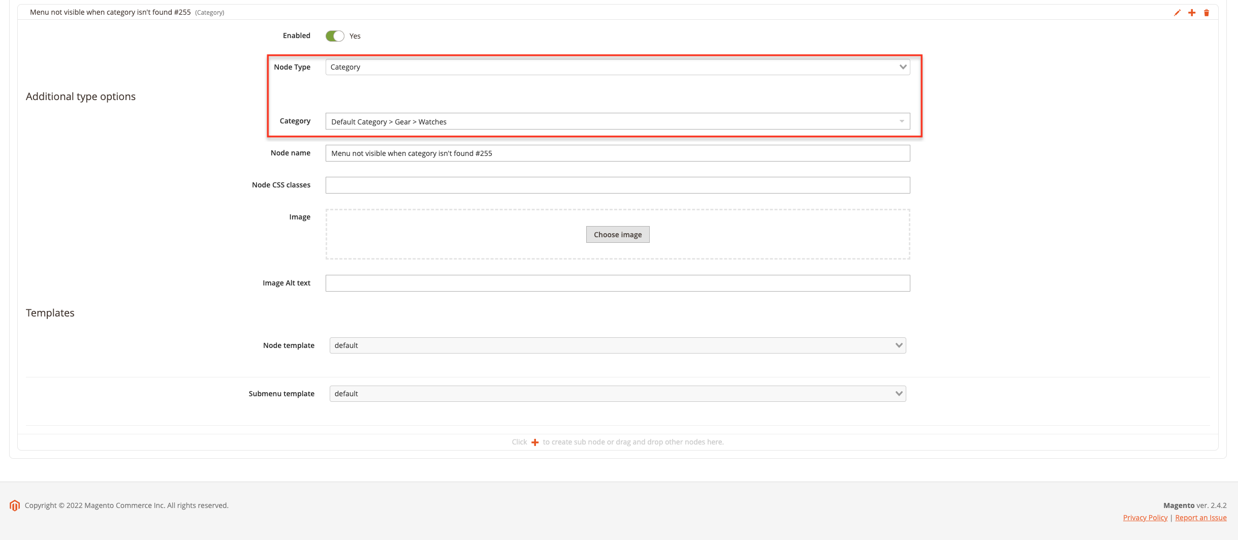 Menu not visible when category isn't found · Issue #255 · SnowdogApps/magento2-menu · GitHub