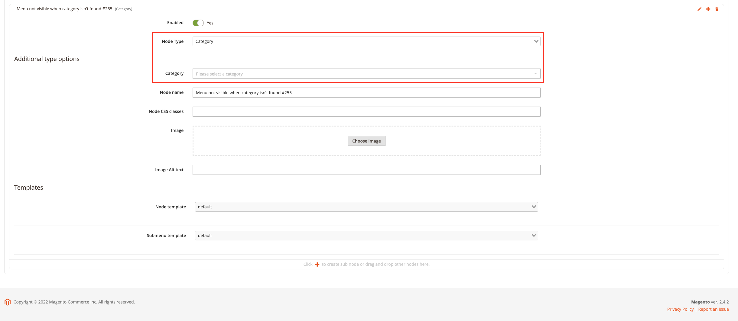 Menu not visible when category isn't found · Issue #255 · SnowdogApps/magento2-menu · GitHub