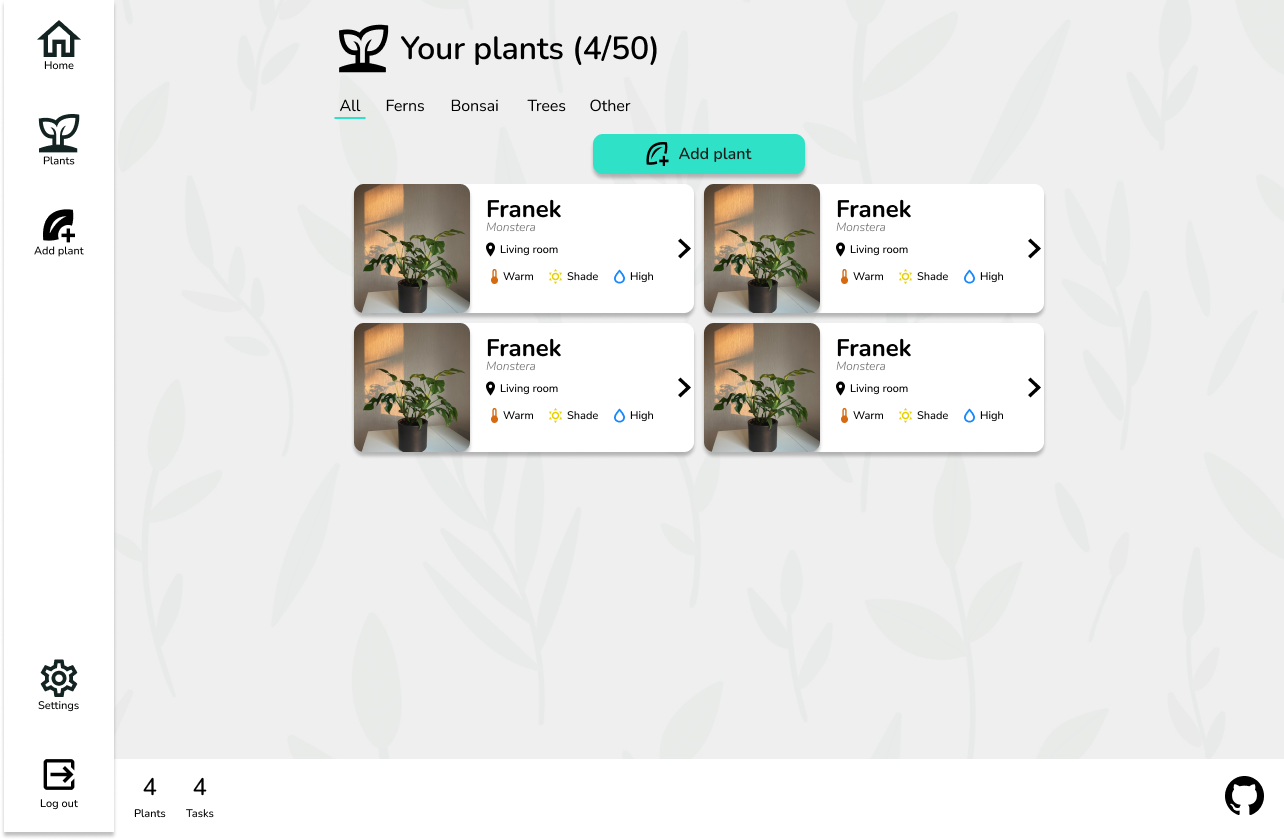 Implement Desktop Design · Issue #2 · plant-tracker/desktop · GitHub