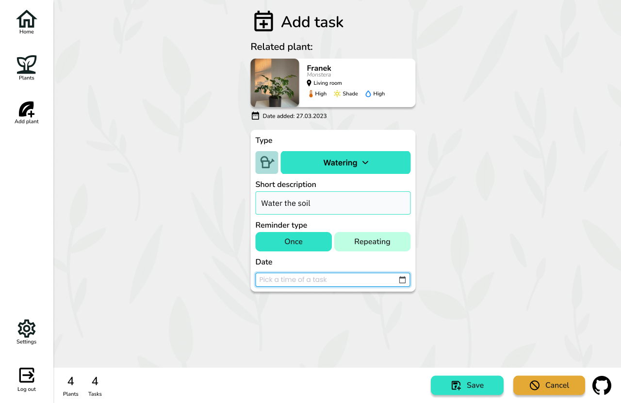 Implement Desktop Design · Issue #2 · plant-tracker/desktop · GitHub