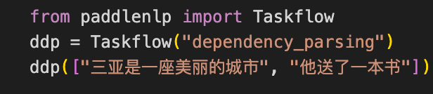 您好，taskflow，ddparser问题求助。 · Issue #2408 · PaddlePaddle/PaddleNLP · GitHub