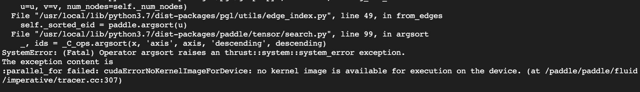 请问paddle报错如下是什么原因呢？ · Issue #43516 · PaddlePaddle/Paddle · GitHub