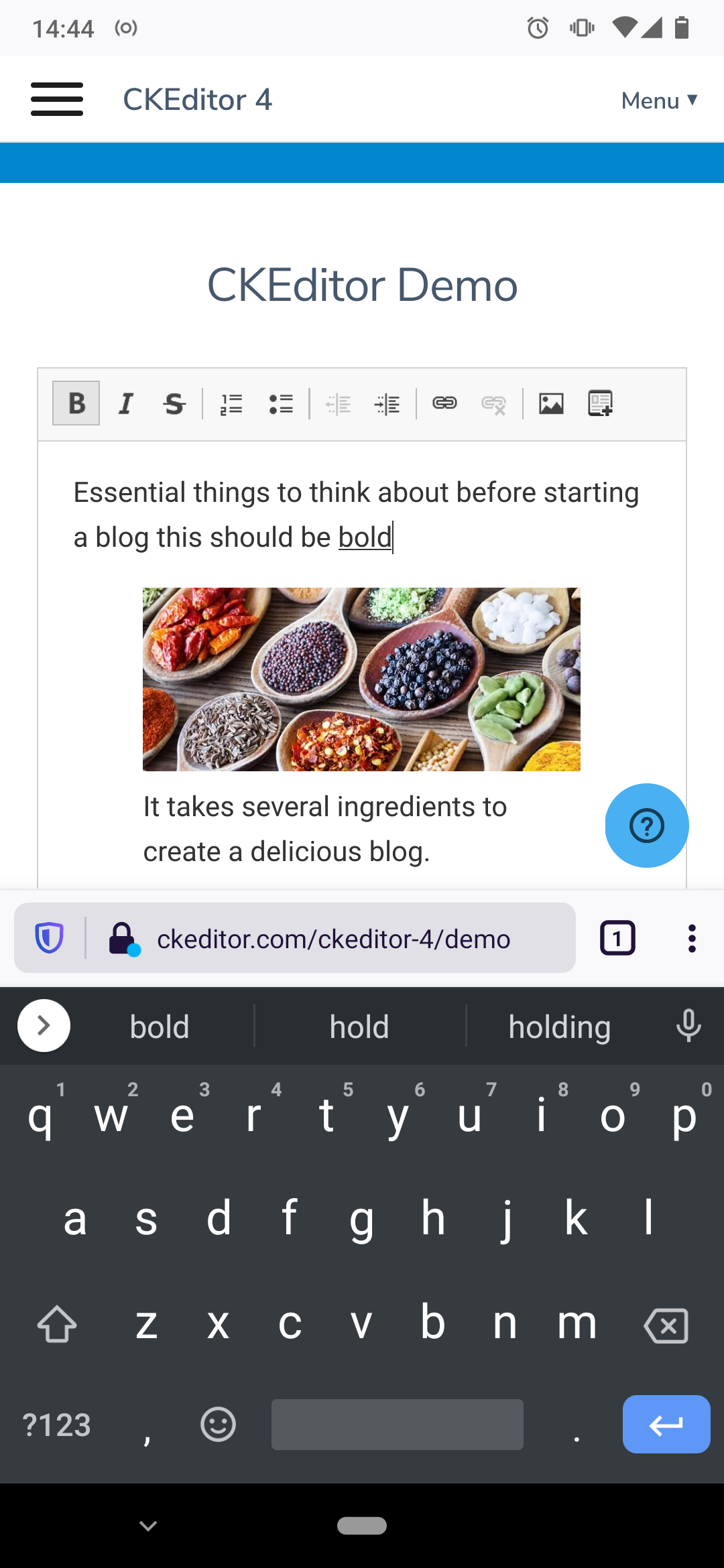 Toolbar & Highlighting Issues - Firefox Mobile · Issue #4672 · ckeditor/ckeditor4 · GitHub