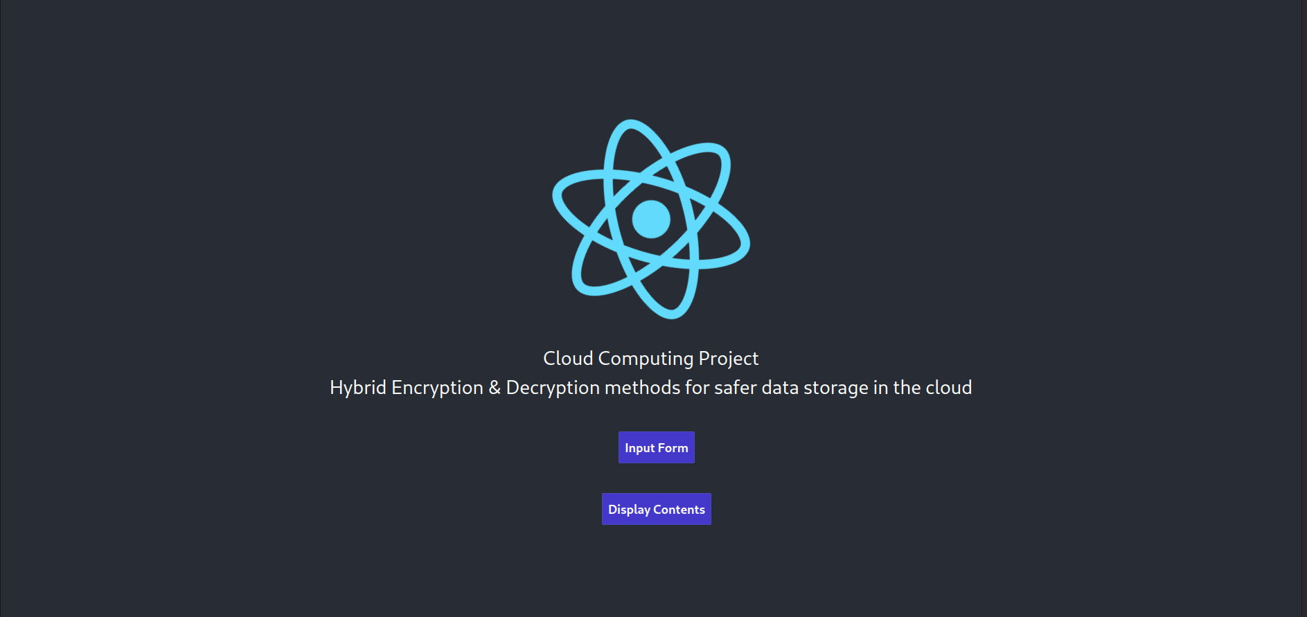 GitHub - Takashi069/Hybrid-Encryption-For-Cloud-Security: An ...