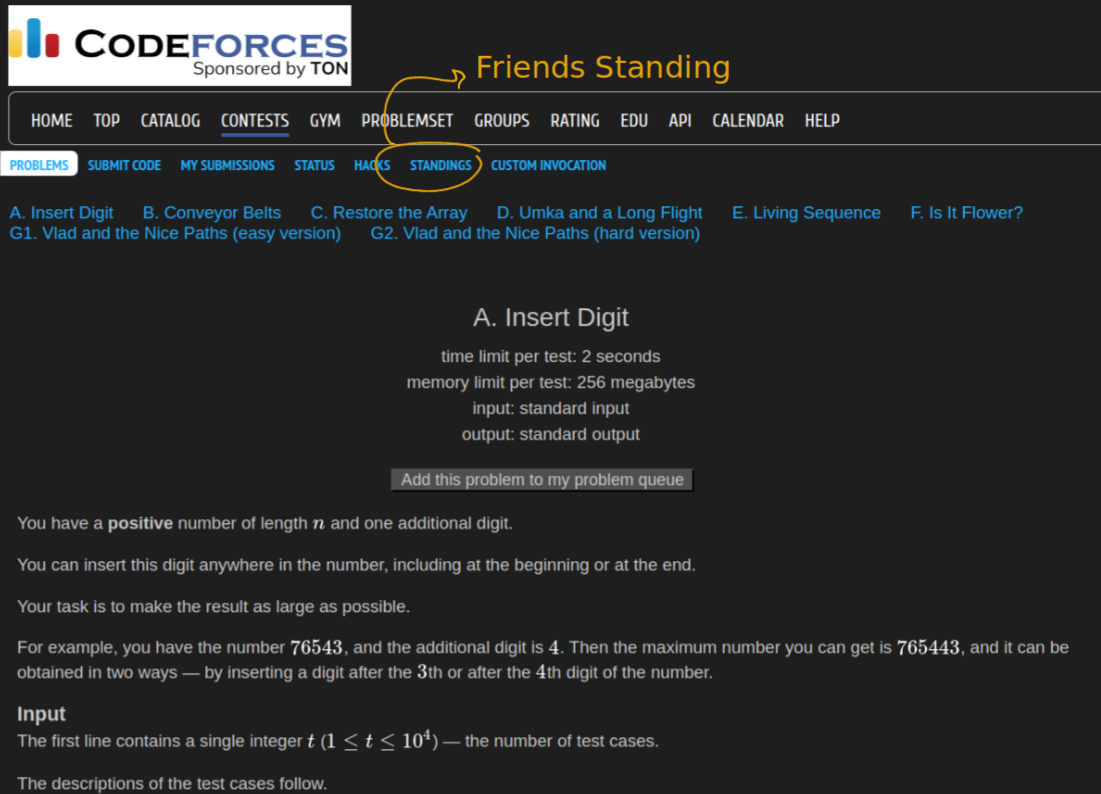 GitHub - AhmedMohamedAbdelaty/Codeforces_Friends-Standing-Script: change standings button to go ...