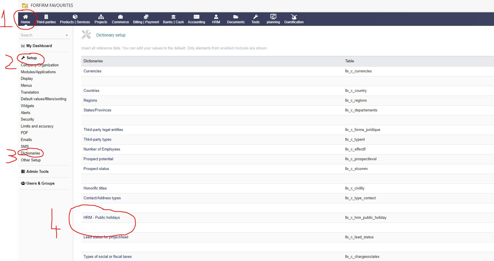 Configure the public Holiday in DOLIBARR · Issue #15266 · Dolibarr/dolibarr · GitHub