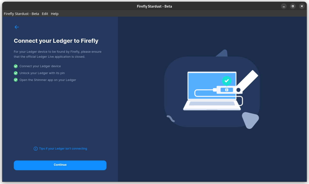 [Bug report]: Beta 6 - Ledger profile is broken if Shimmer app is not available right after ...