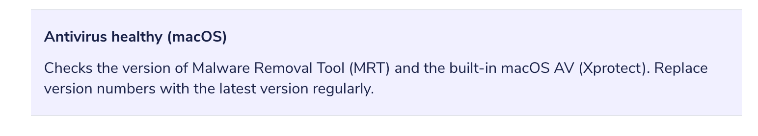 The Malware Removal Tool Built In Policy Is Wrong · Issue 7521 · Fleetdmfleet · Github