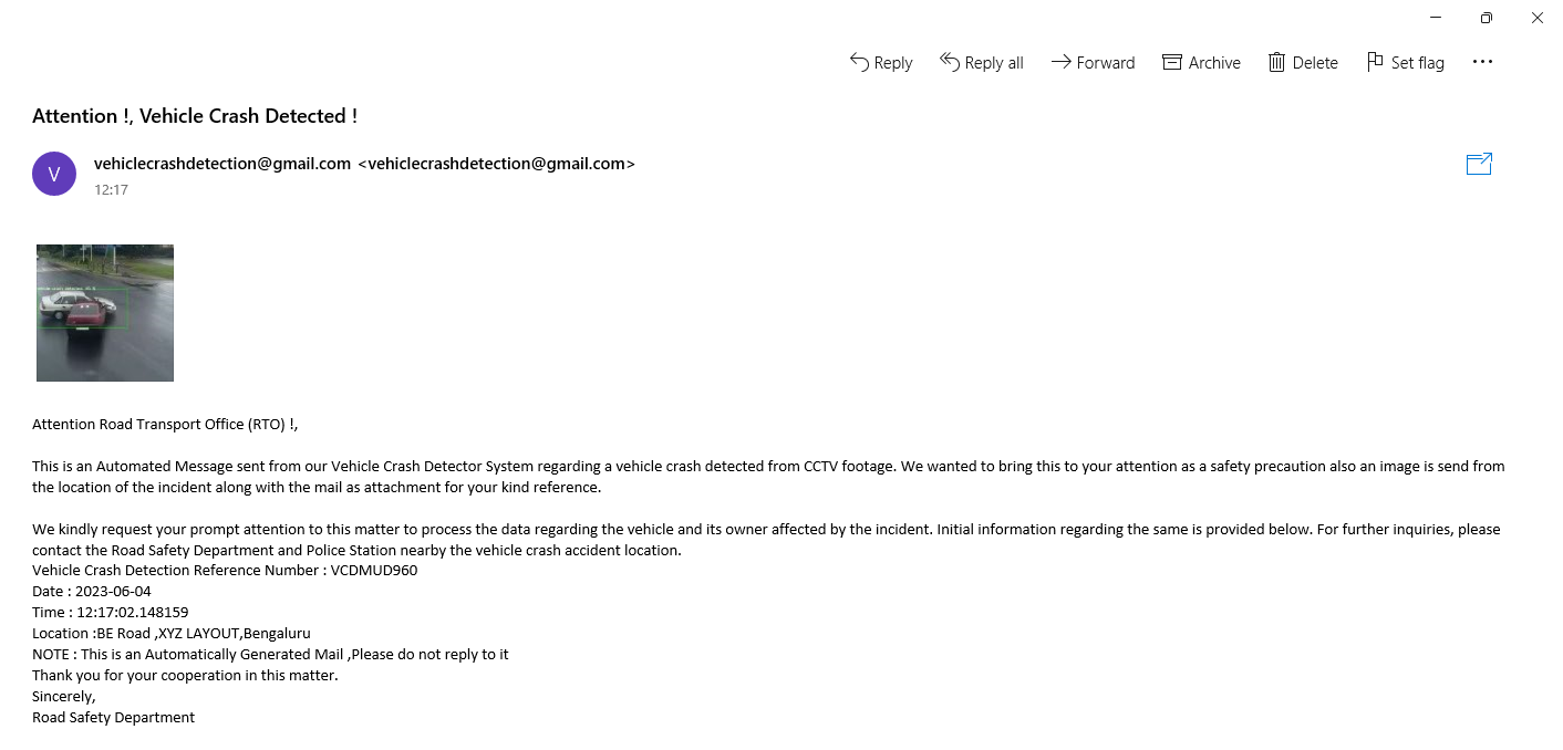 GitHub - ashin-coder/vehicle-crash-detector: Vehicle Crash Detector Repository consist of Real ...