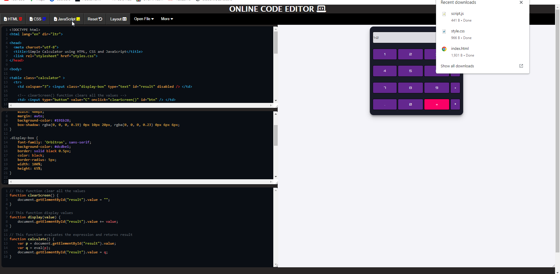 GitHub - ashin-coder/online-code-editor: The Online Code Editor is a lightweight user-friendly ...