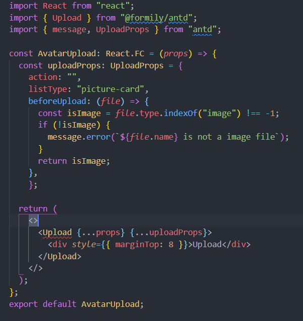 无法导入 @formily/antd 中组件参数的类型声明 · alibaba formily · Discussion #2489 · GitHub
