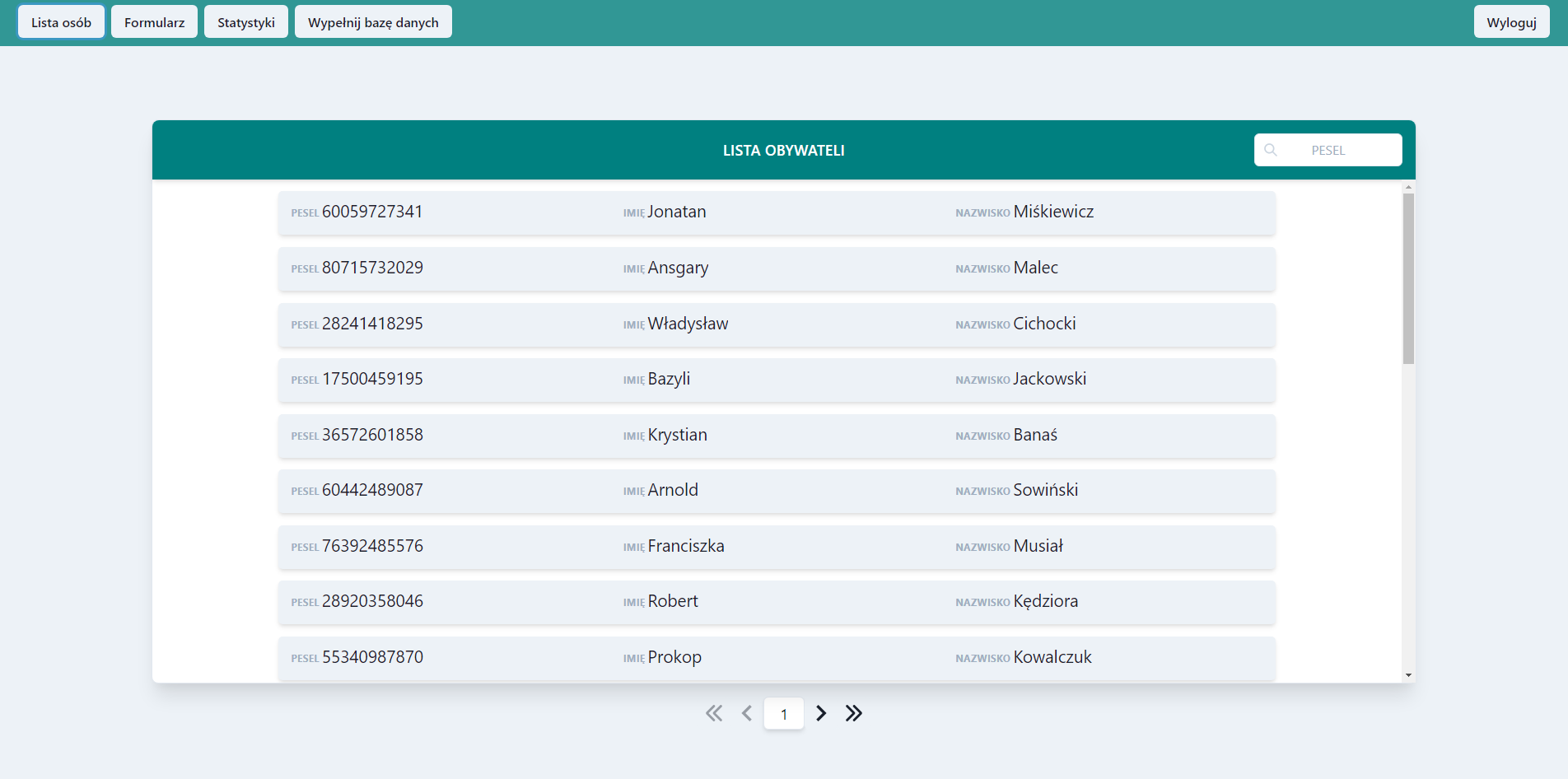 GitHub - pauljackals/census-client: SPA for a project made on university course called "Project ...