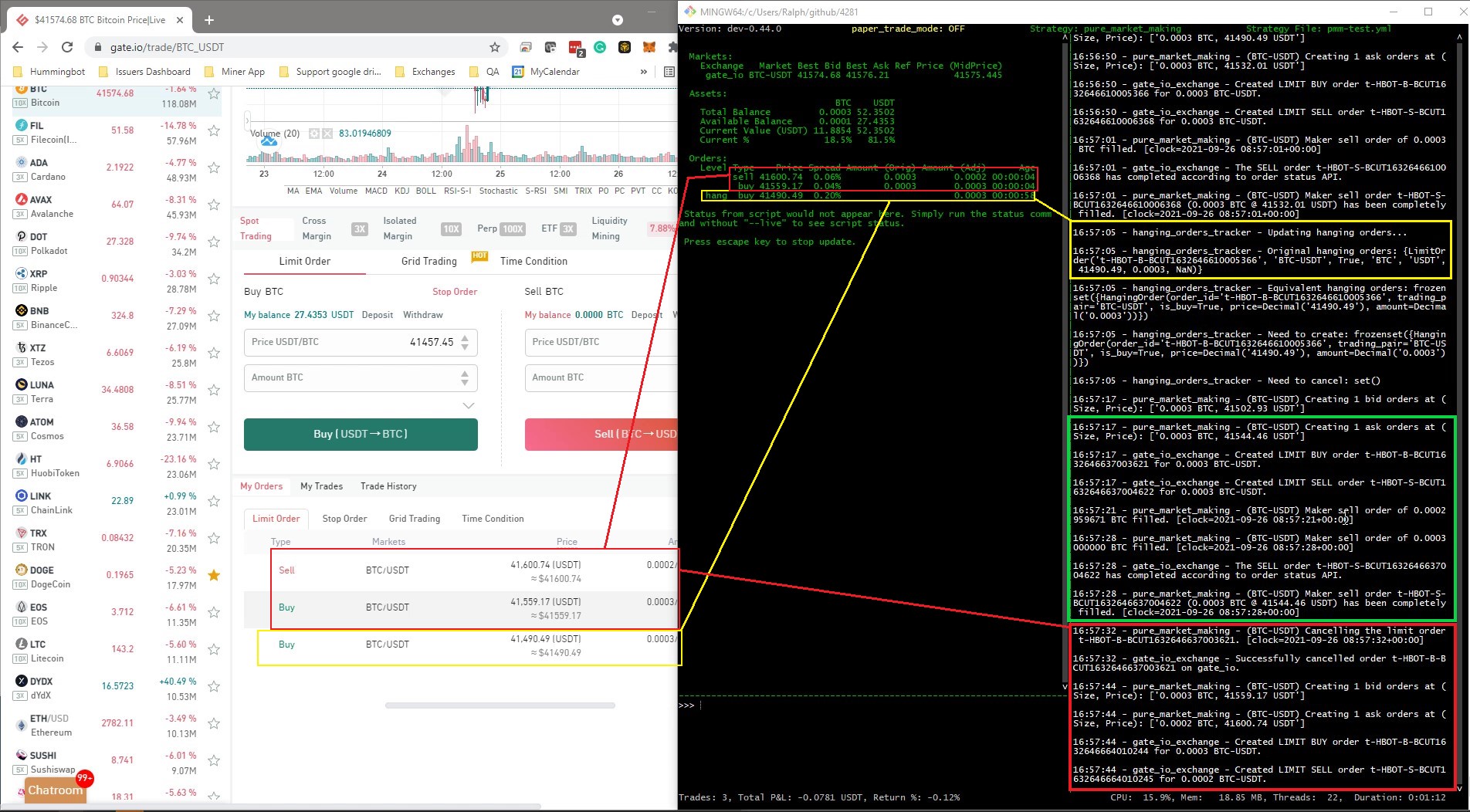 Pure MM / Avellaneda MM - Bot fails to create hanging orders · Issue #4284 · hummingbot ...