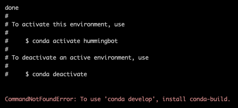 Source installation - conda COMMAND: invalid choice: 'develop' during `./install` script · Issue ...