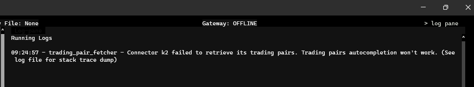 K2 Failed To Retrieve Its Trading Pairs · Issue 6179 · Hummingbothummingbot · Github