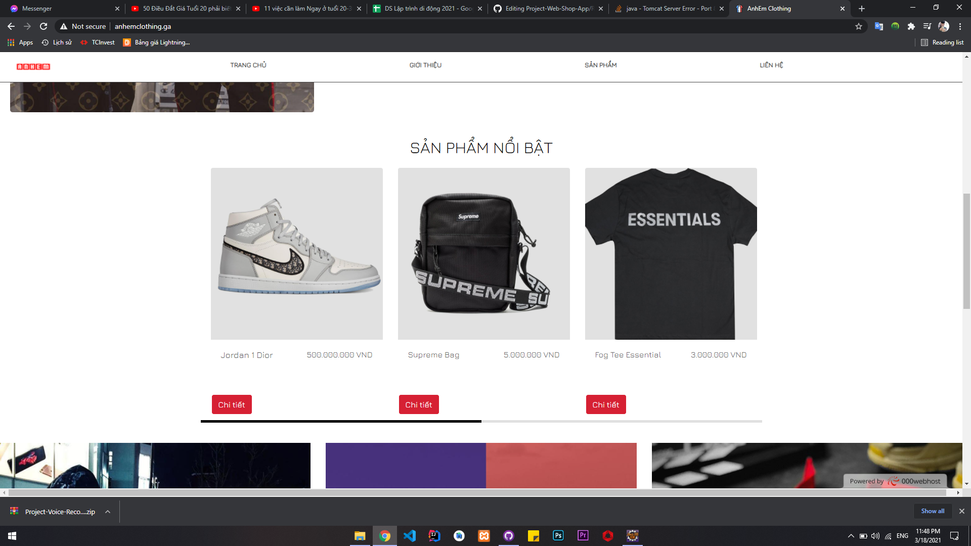 GitHub - lnv0507/Project-Web-Shop-App: Project 2nd year in Nong Lam ...