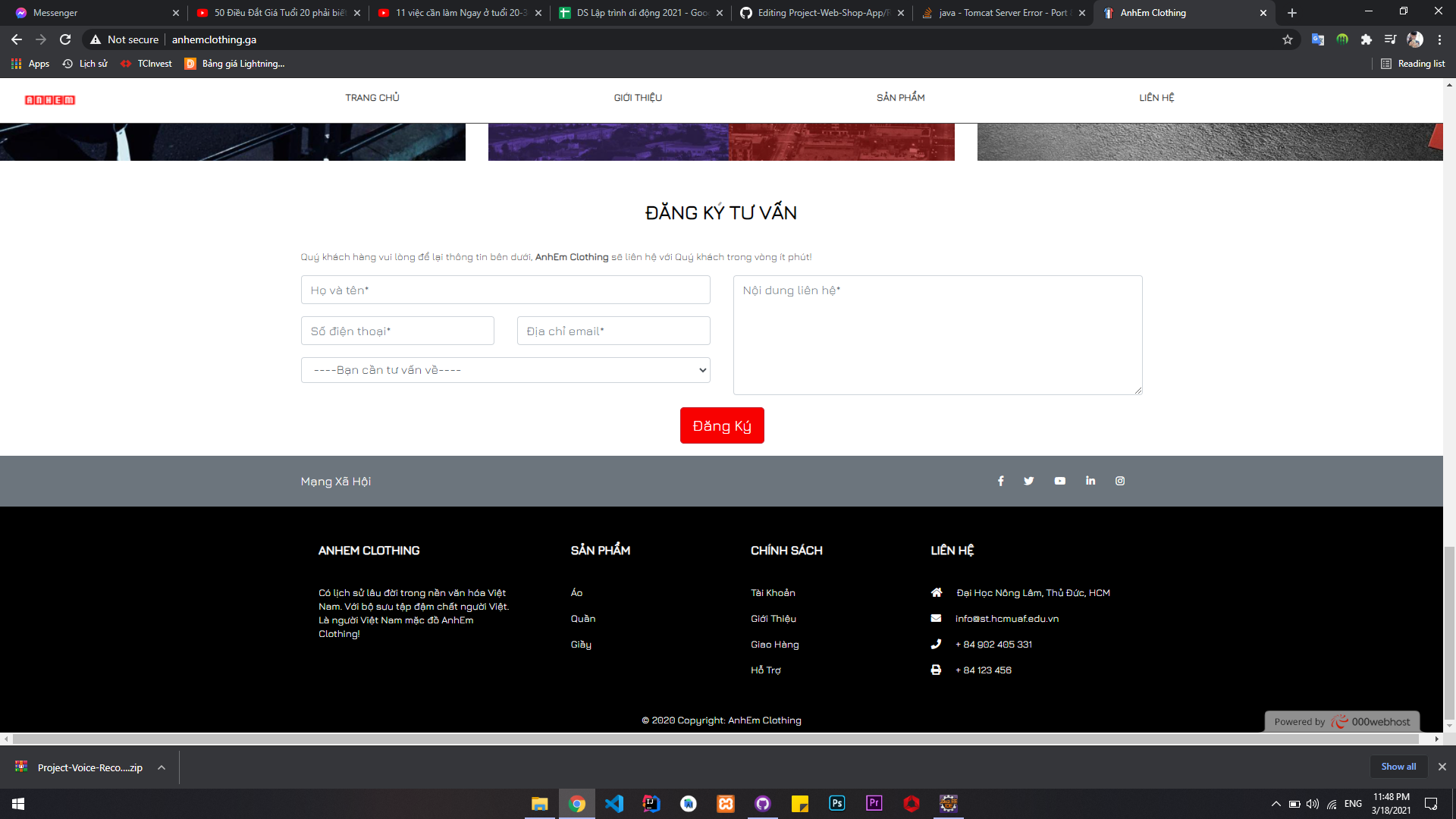 GitHub - lnv0507/Project-Web-Shop-App: Project 2nd year in Nong Lam ...