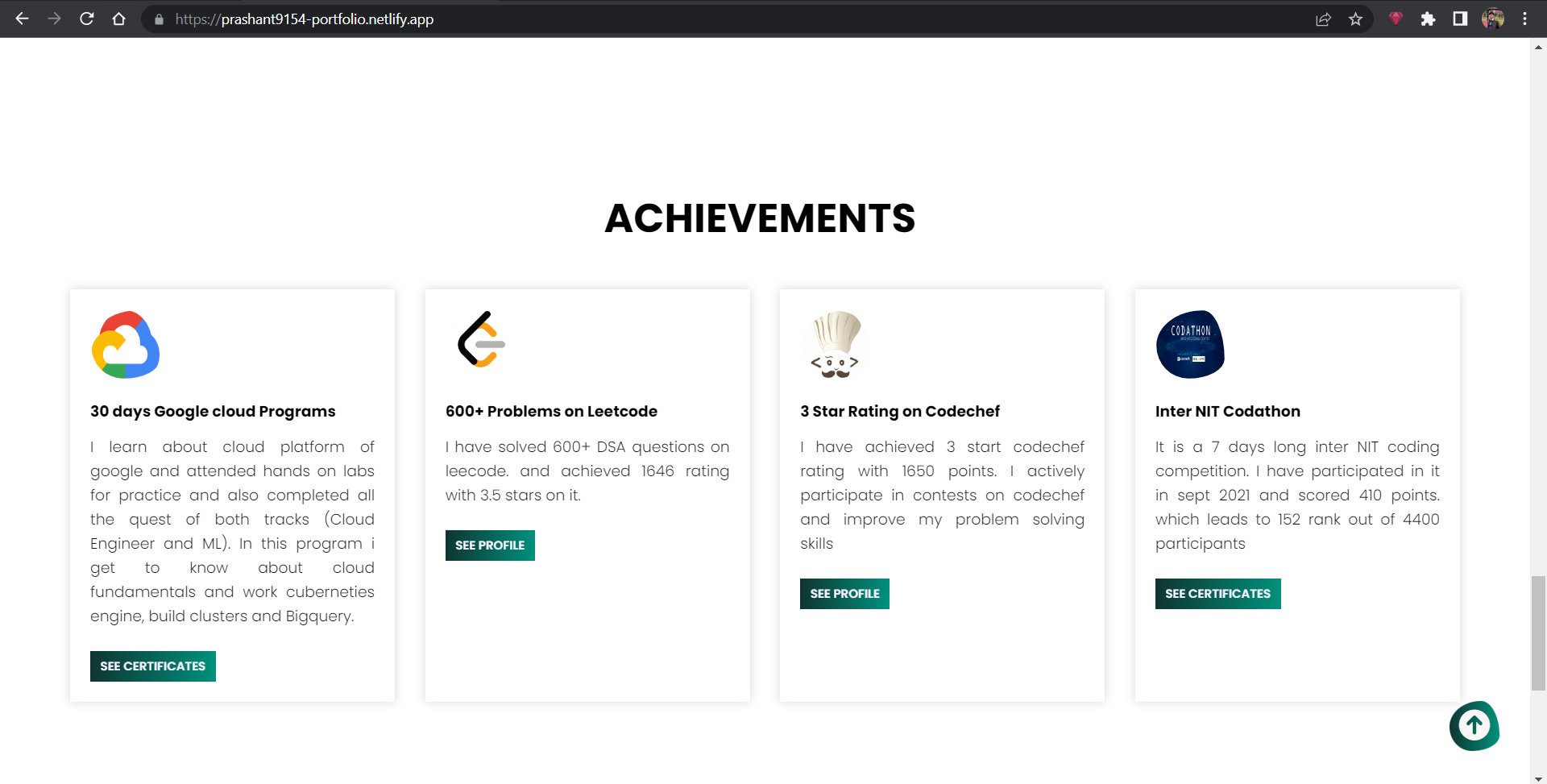 Github Prashant9154 My Tech Portfolio Github Io