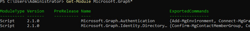 Issue With Cmdlets In A Different Module From The Api Module This Also Affects The Module On