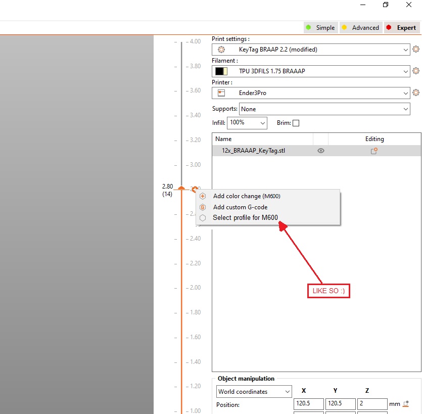 Select a different filament profile when using M600 for color change · Issue #10694 · prusa3d ...
