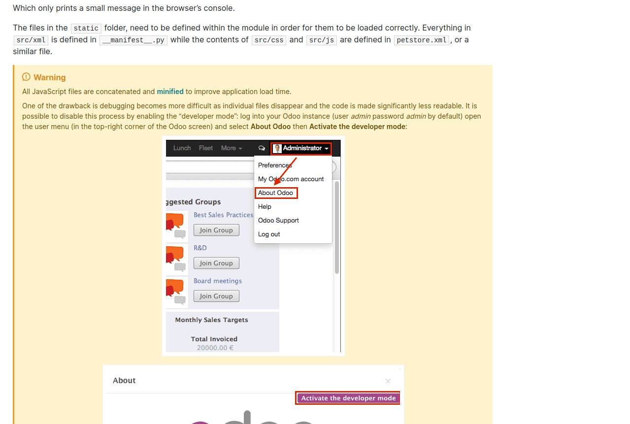 very old and deprecated content · Issue #1017 · odoo/documentation · GitHub