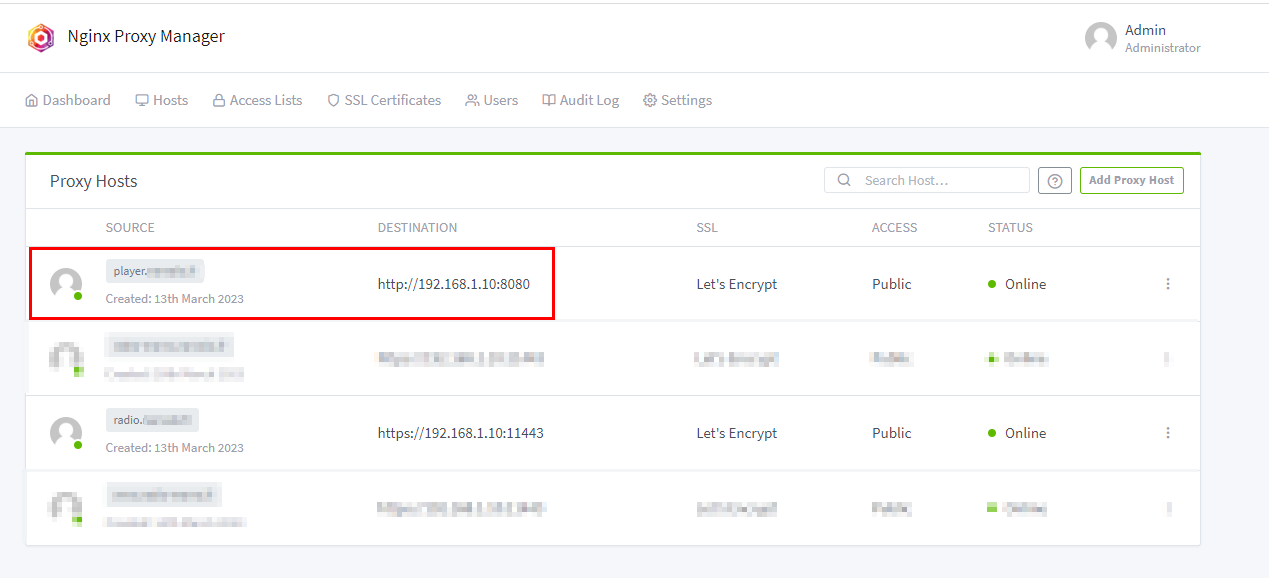 Setup behind azuracast nginx-proxy · oussamatn radio-player · Discussion #14 · GitHub