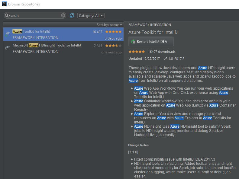 [intellij] [2017 3] Access Is Allowed From Event Dispatch Thread Only · Issue 1281 · Microsoft