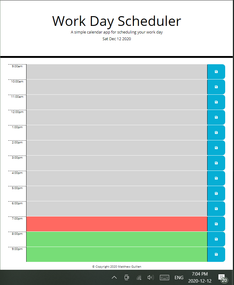 GitHub - GuilleMGN/WorkdayScheduler