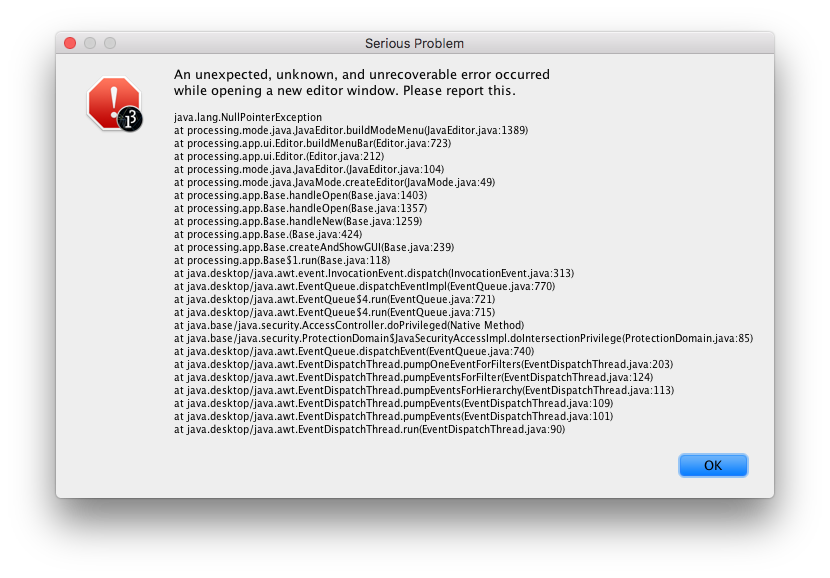 can't build on OSX anymore · Issue #83 · benfry/processing4 · GitHub